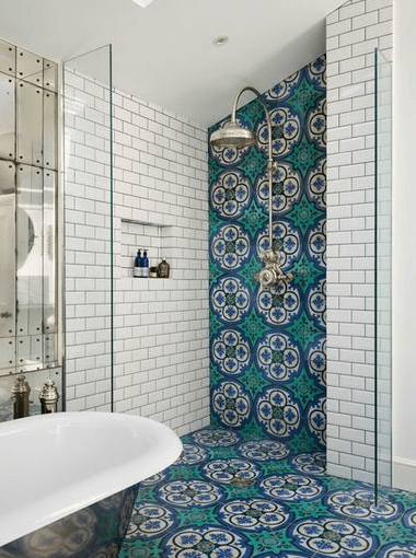 bathroom tiling ideas uk