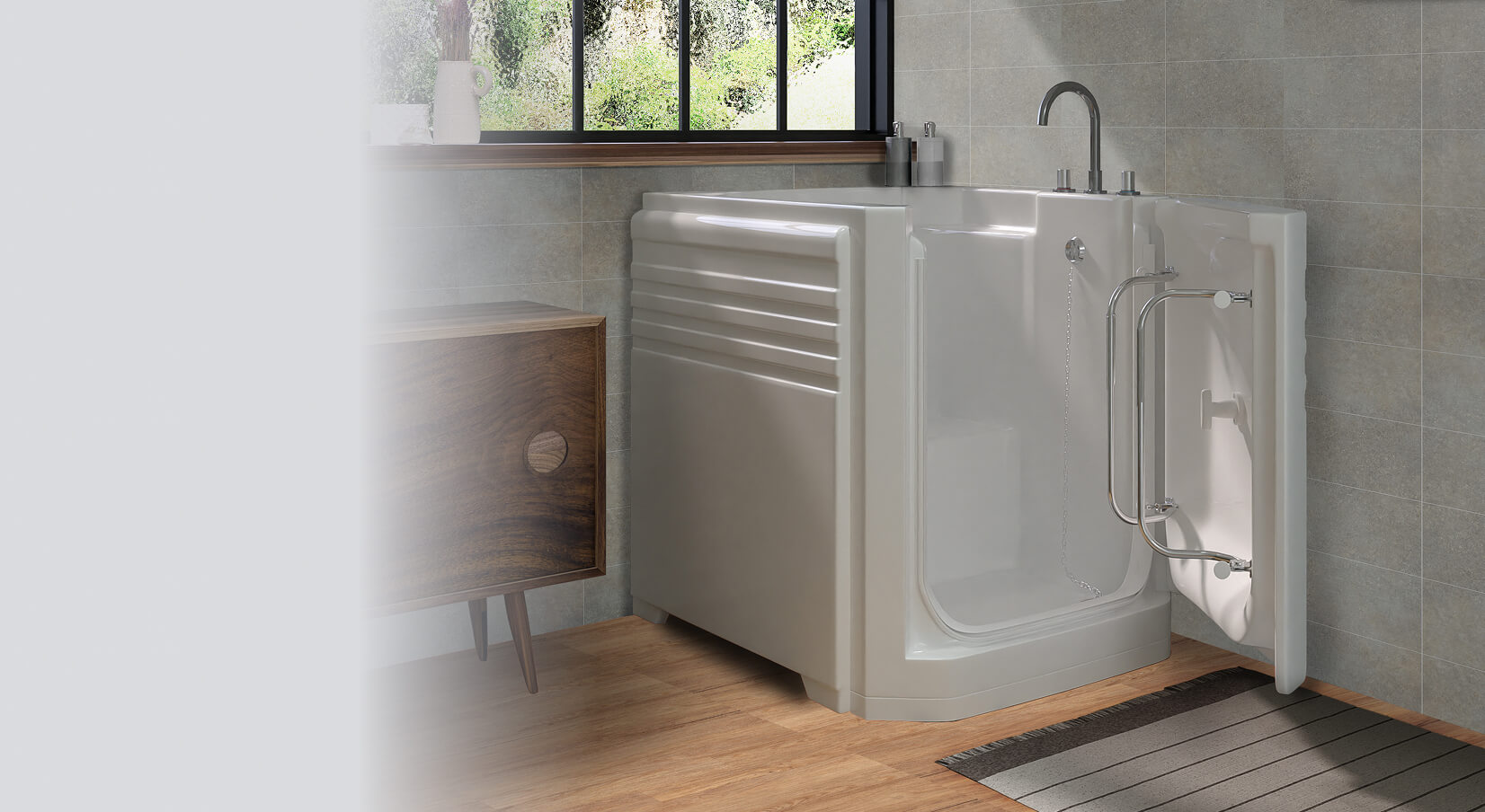 Compact Walk-in Bath | The Earlswood